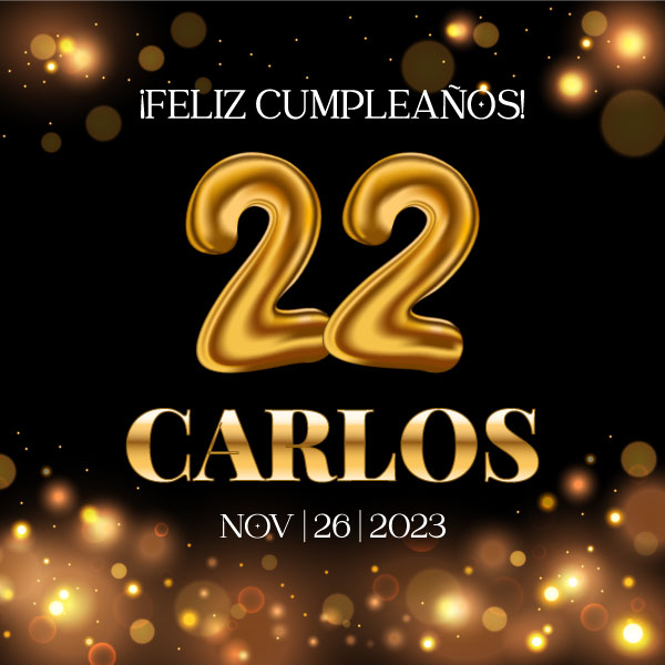 Cumpleaños Carlos