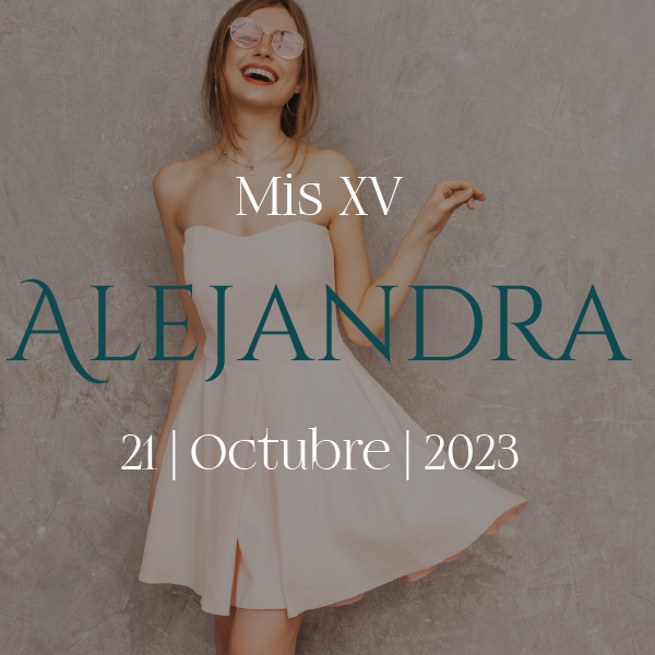 Mis XV Alejandra